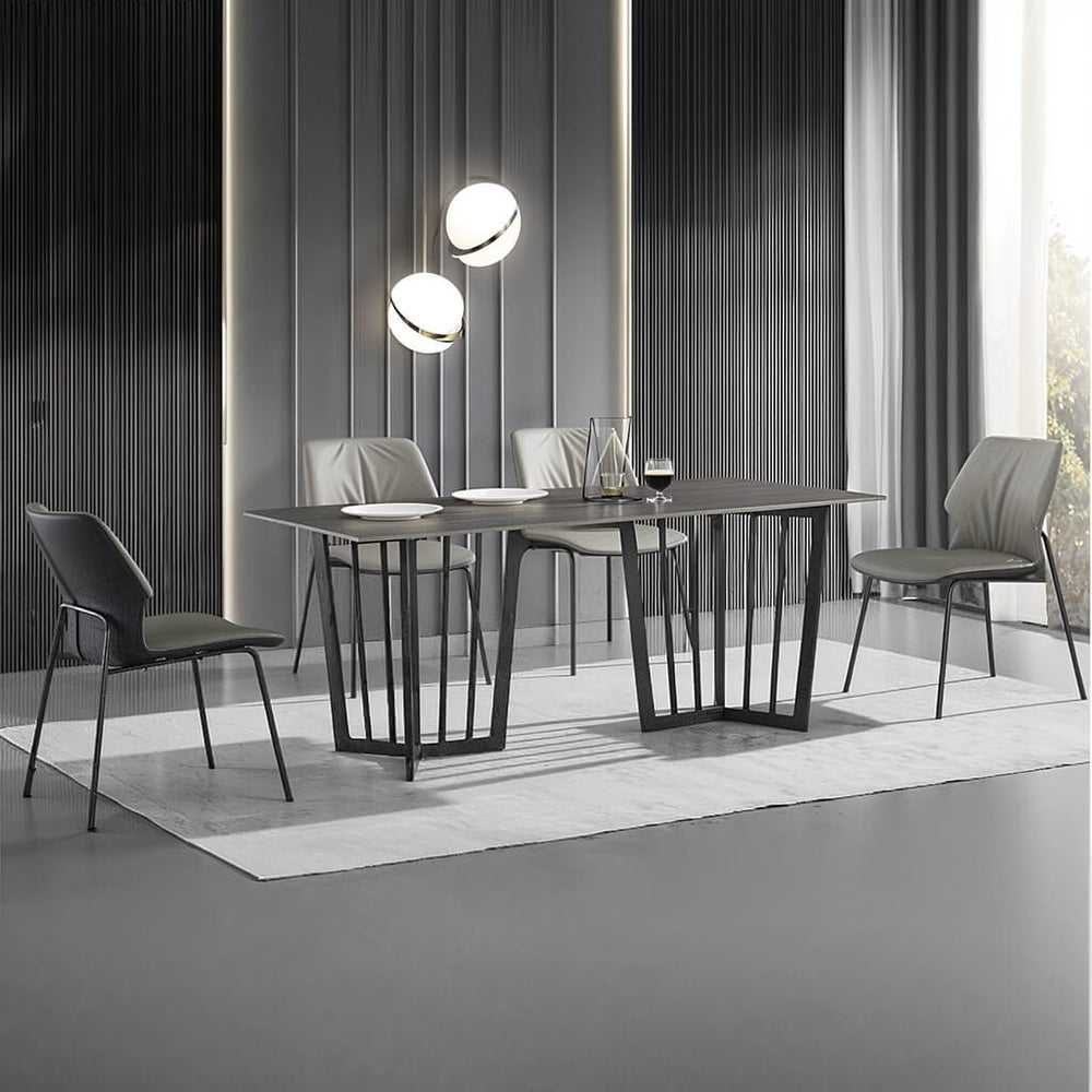 Modern Monaco Marble Dining Table | Lux Furniture